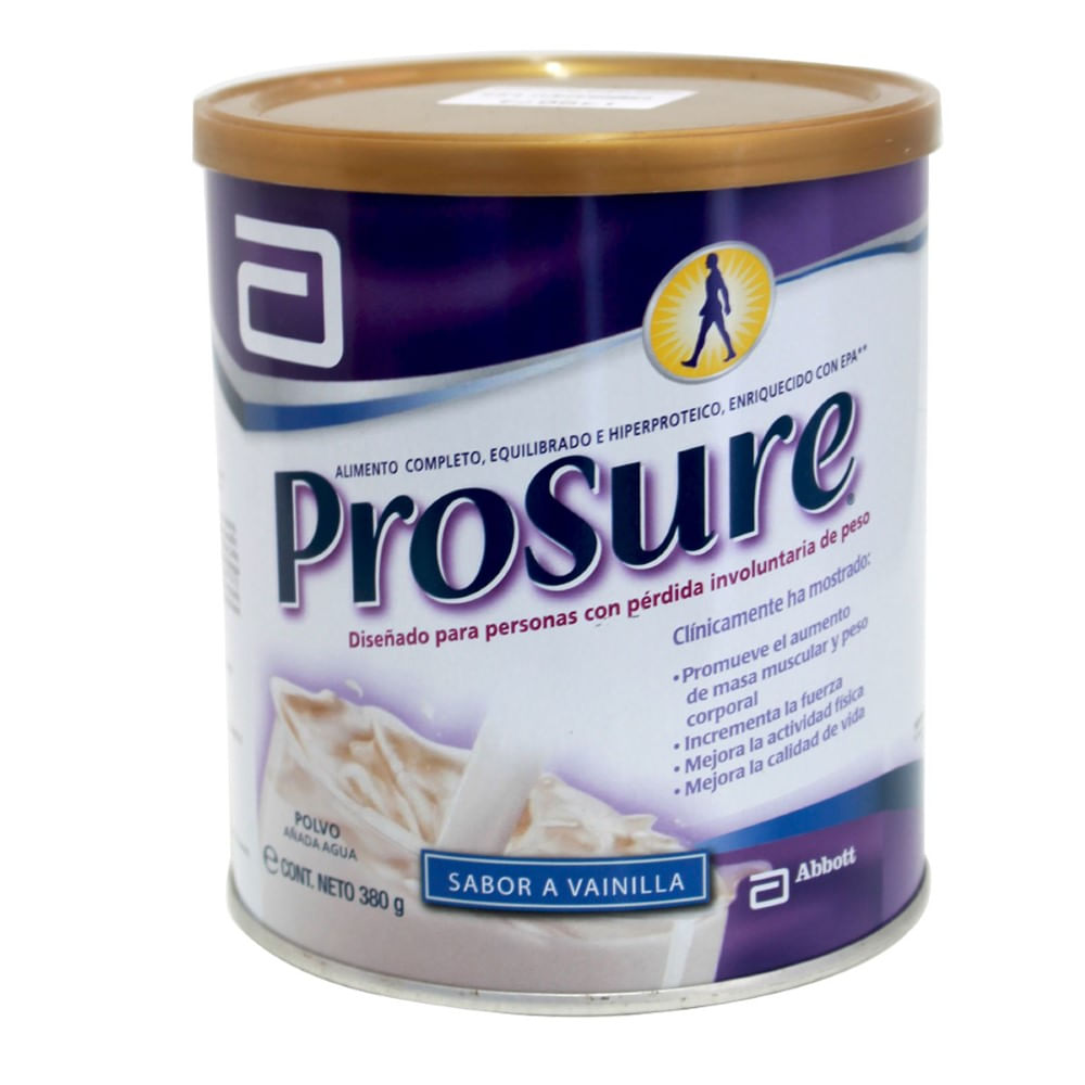 Prosure sabor vainilla lata x 380 gramos - Siman El Salvador