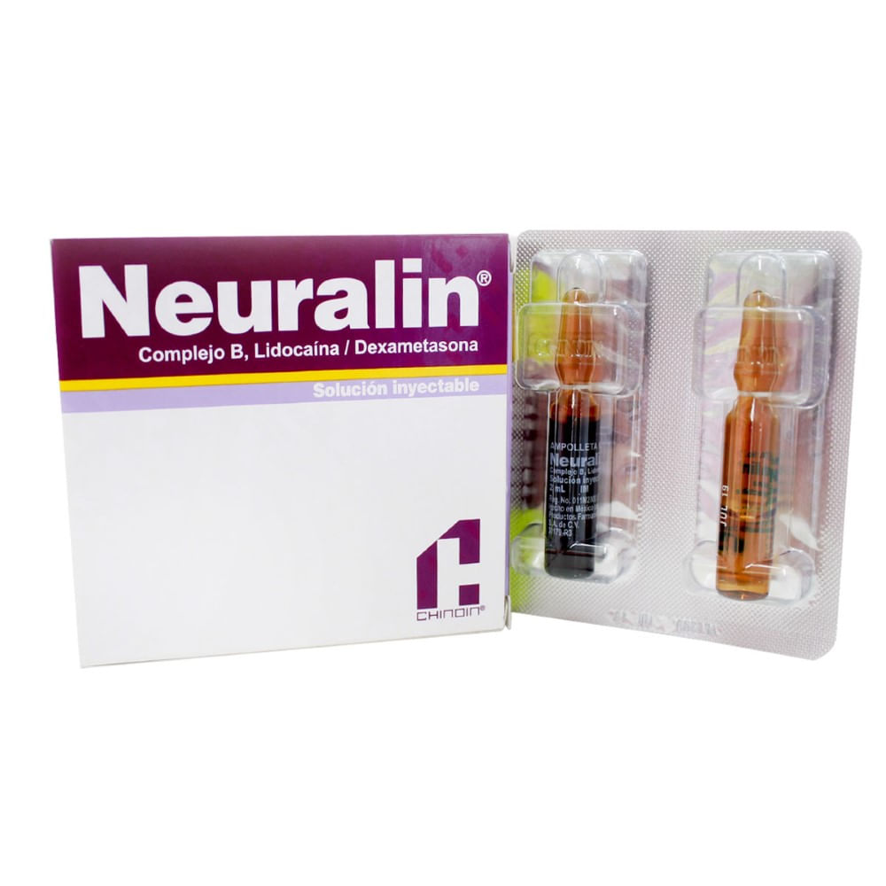 Neuralin solucion inyectable x 2 ampollas