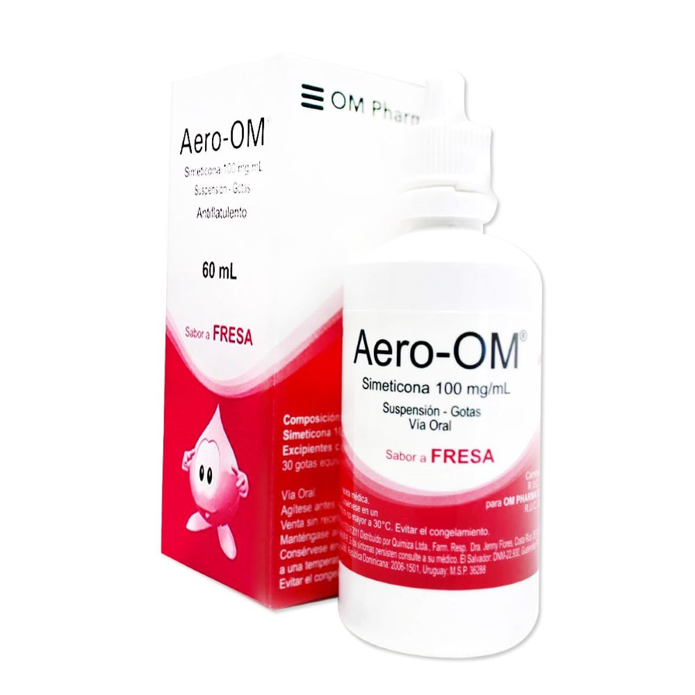 Aero-om 100mg suspension frasco 60ml - Siman El Salvador