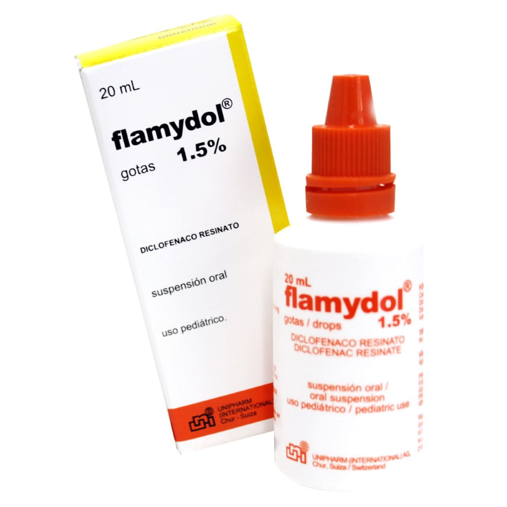 Flamydol gotas al 1.5% frasco x 20ml - Siman El Salvador