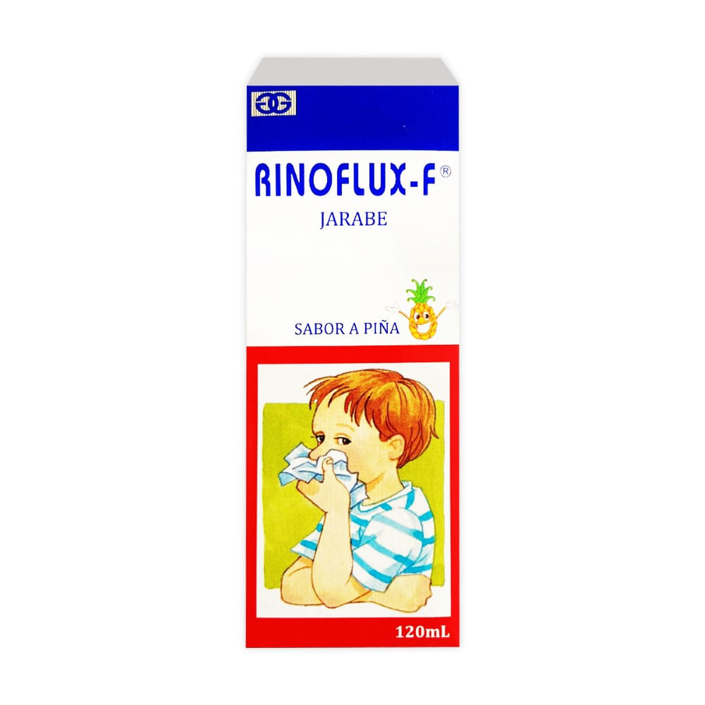 Rinoflux-f jarabe frasco x 120ml - Siman El Salvador