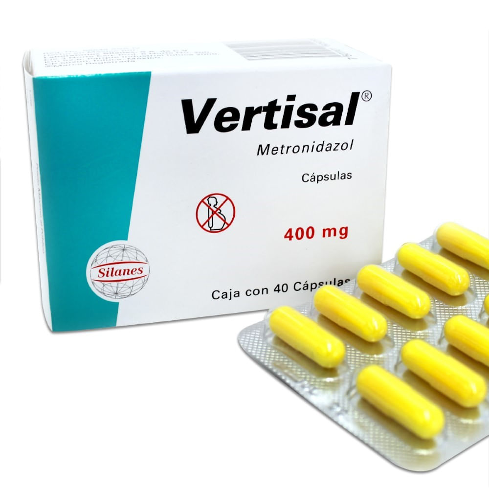 Vertisal 400mg x 40 capsulas - Siman El Salvador