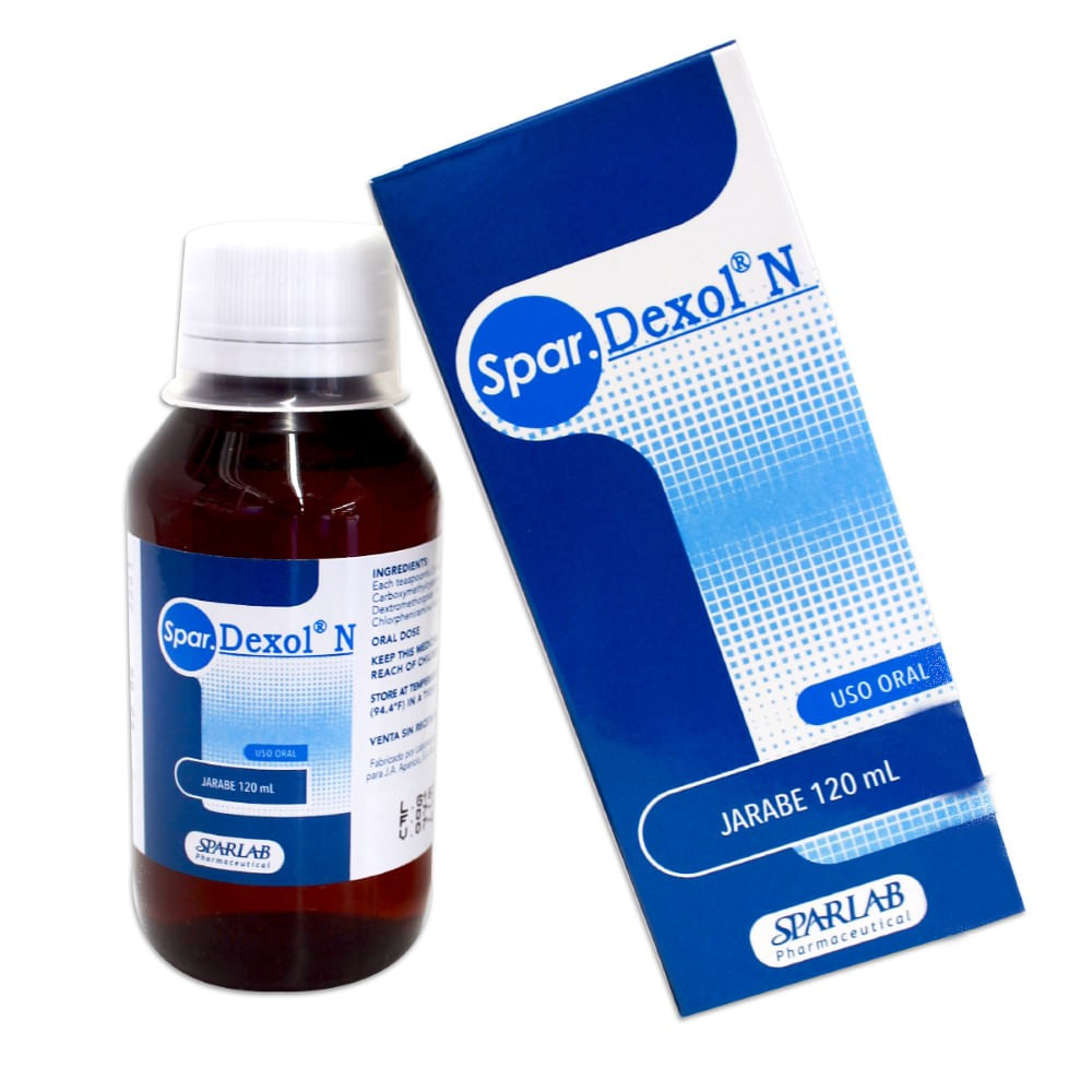 Spar-dexol n jarabe frasco x 120ml - Siman El Salvador