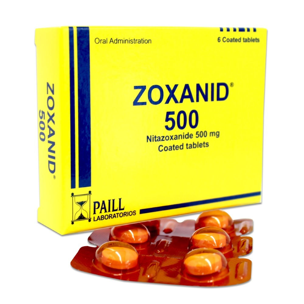 Zoxanid 500 mg x 6 tabletas - Siman El Salvador