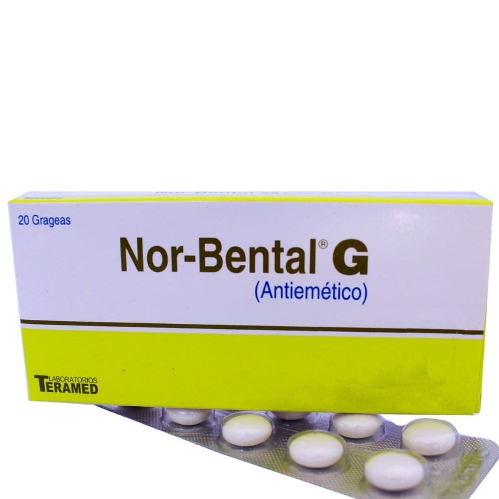 Nor-bental g x20 grageas - Siman El Salvador