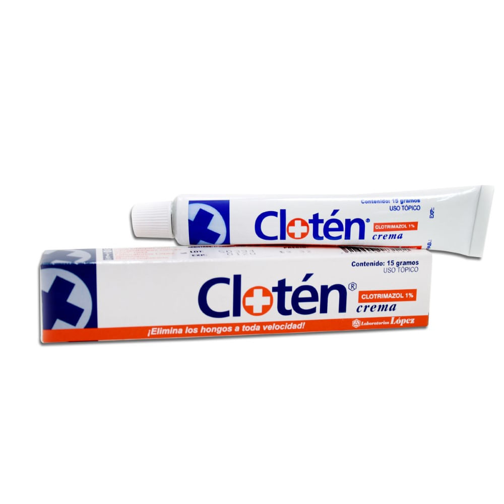 Cloten crema al 1% tubo x 15 gramos - Siman El Salvador