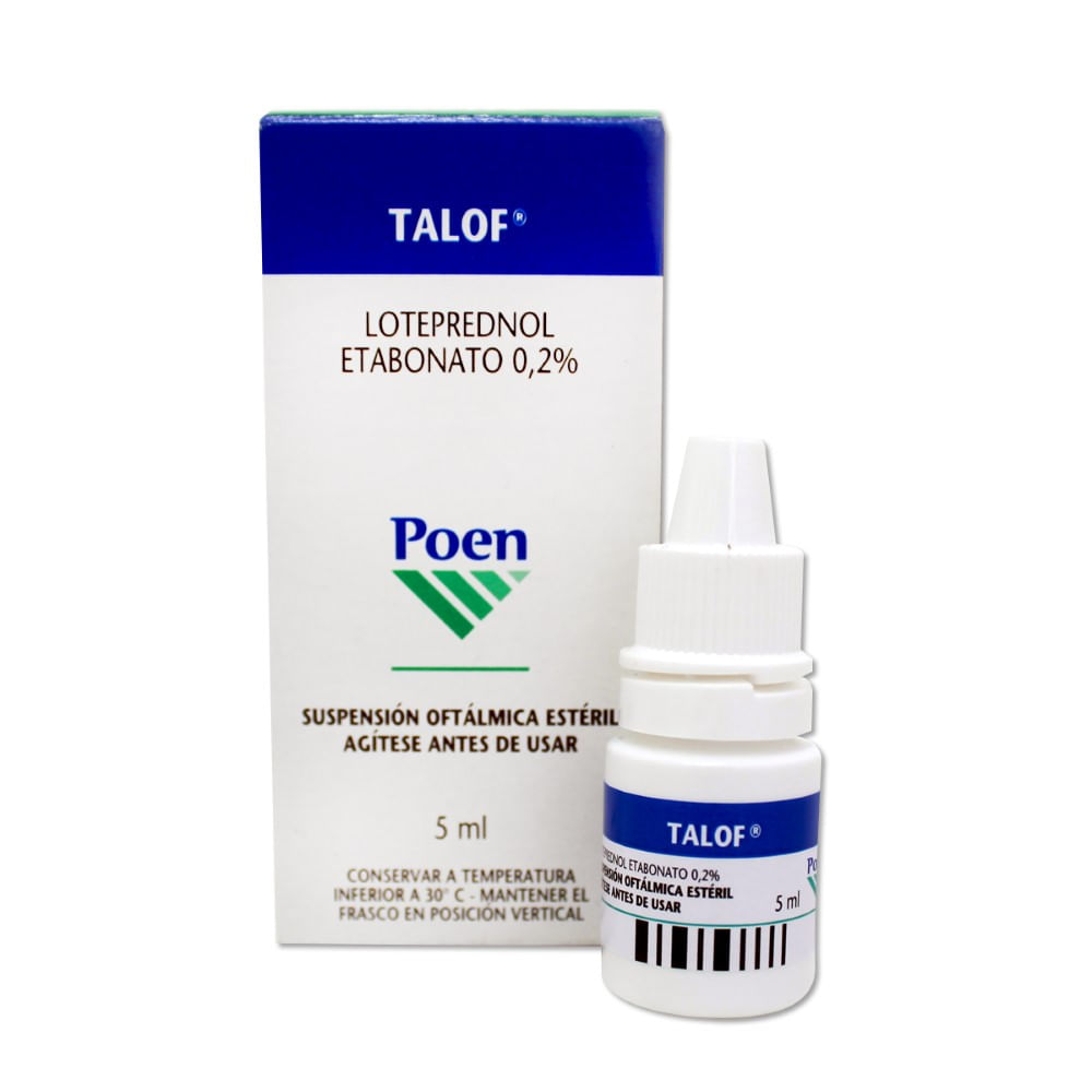 Talof gotas oftalmicas 5ml - Siman El Salvador