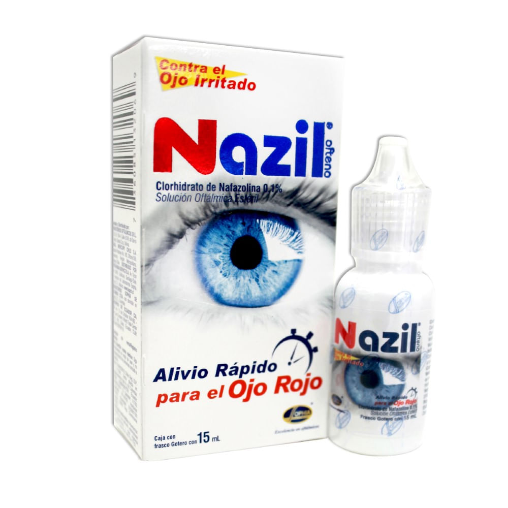 Nazil ofteno solucion oftalmica frasco 15ml - Siman El Salvador