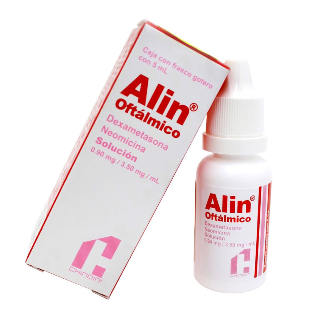 Alin oftalmico 0.90mg/3.50mg/ml frasco x 5ml - Siman El Salvador