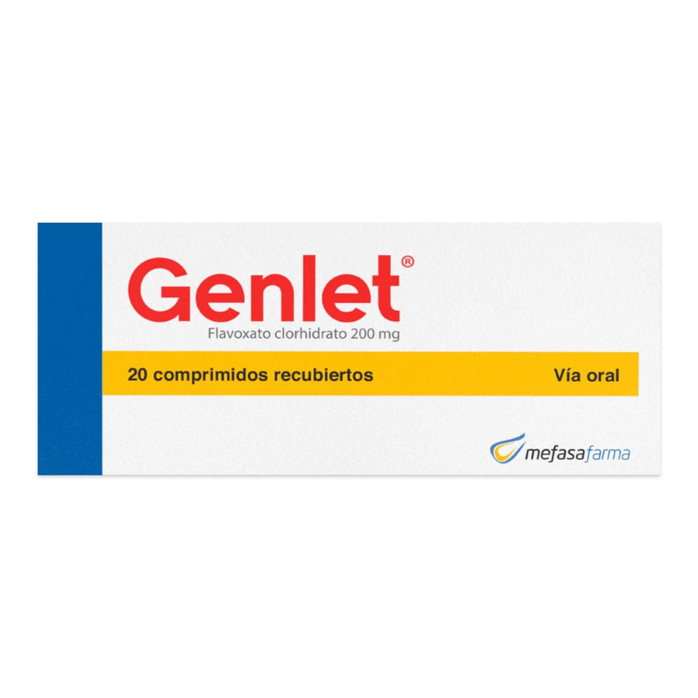 Genlet 200mg x 20 comprimidos