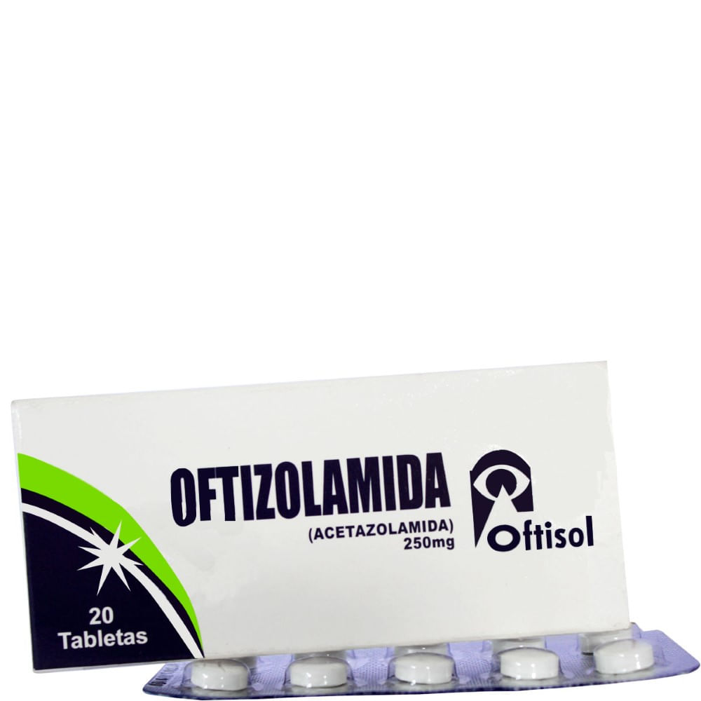 Oftizolamida 250mg x 20 tabletas - Siman El Salvador