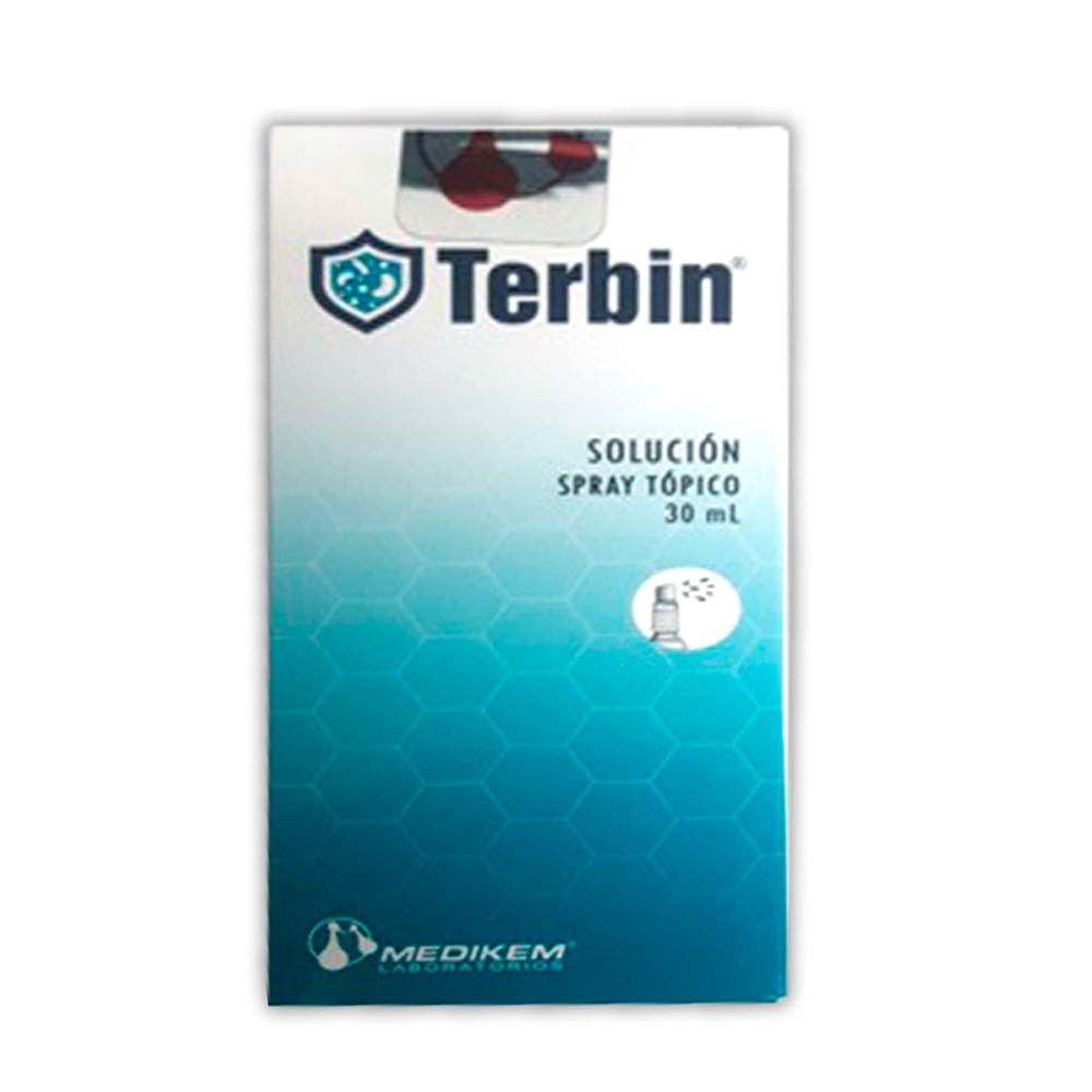 Terbin 1gr spray topico 30ml - Siman El Salvador