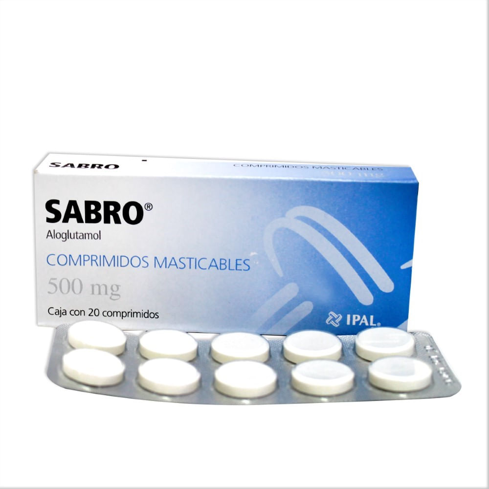 Sabro x 20 tabletas masticables