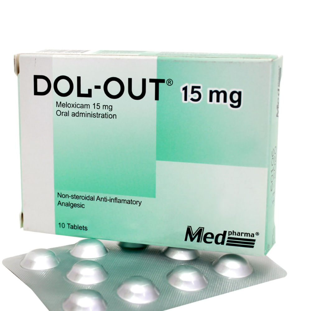 Dol-out 15mg x 10 tabletas - Siman El Salvador