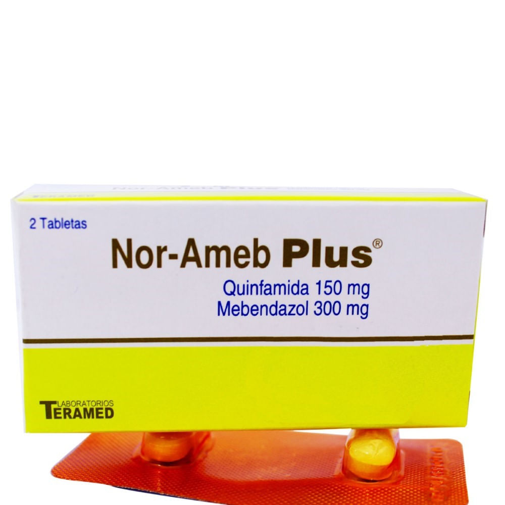 Nor-ameb plus x 2 tabletas - Siman El Salvador