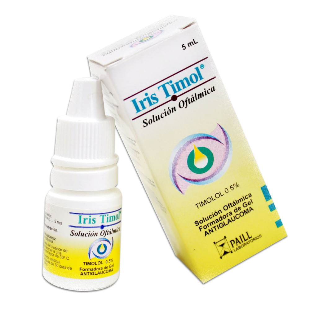 Iris timol 0.5% solucion oftalmica x 5ml - Siman El Salvador