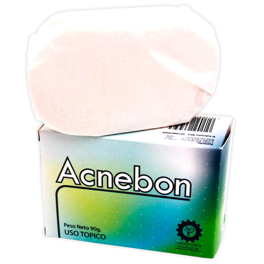 Acnebon jabon barra 90 gramos - Siman El Salvador