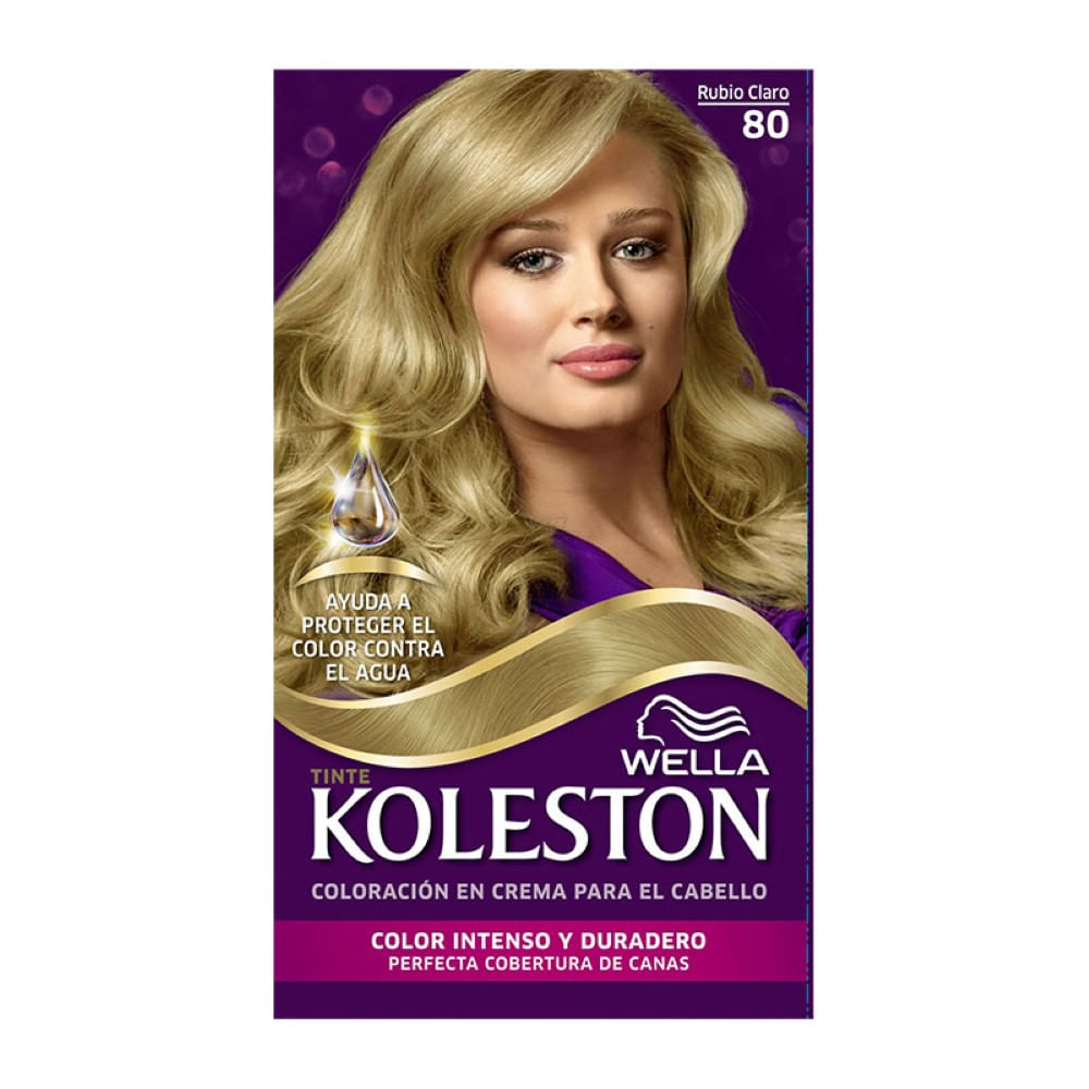 Tinte koleston new kit 80 rubio claro - Siman El Salvador