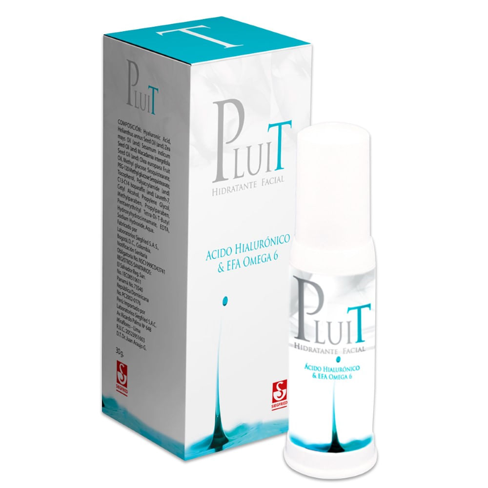 Pluit hidratante facial 30 gramos - Siman El Salvador