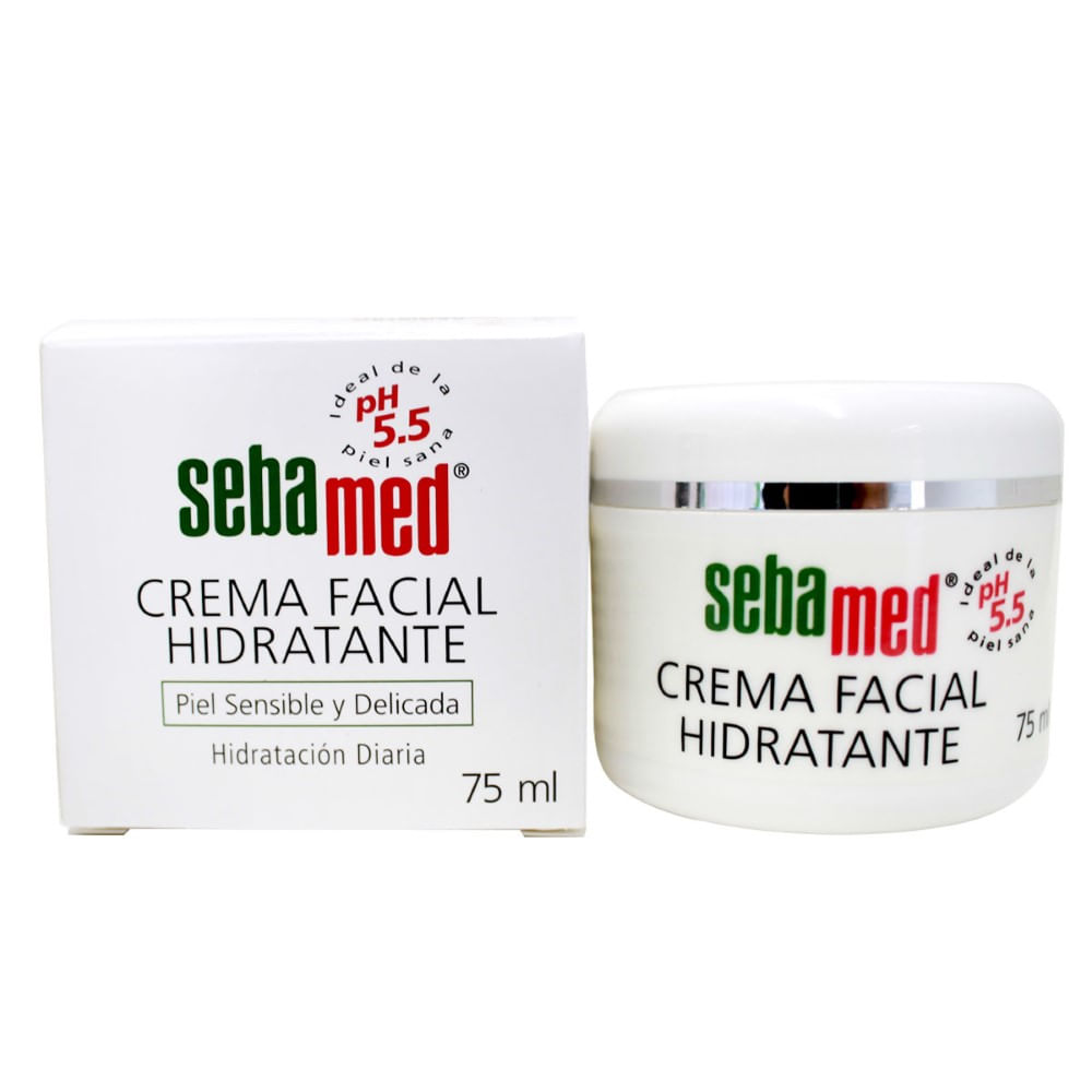 Crema facial hidratate sebamed frasco x 75ml - Siman El Salvador