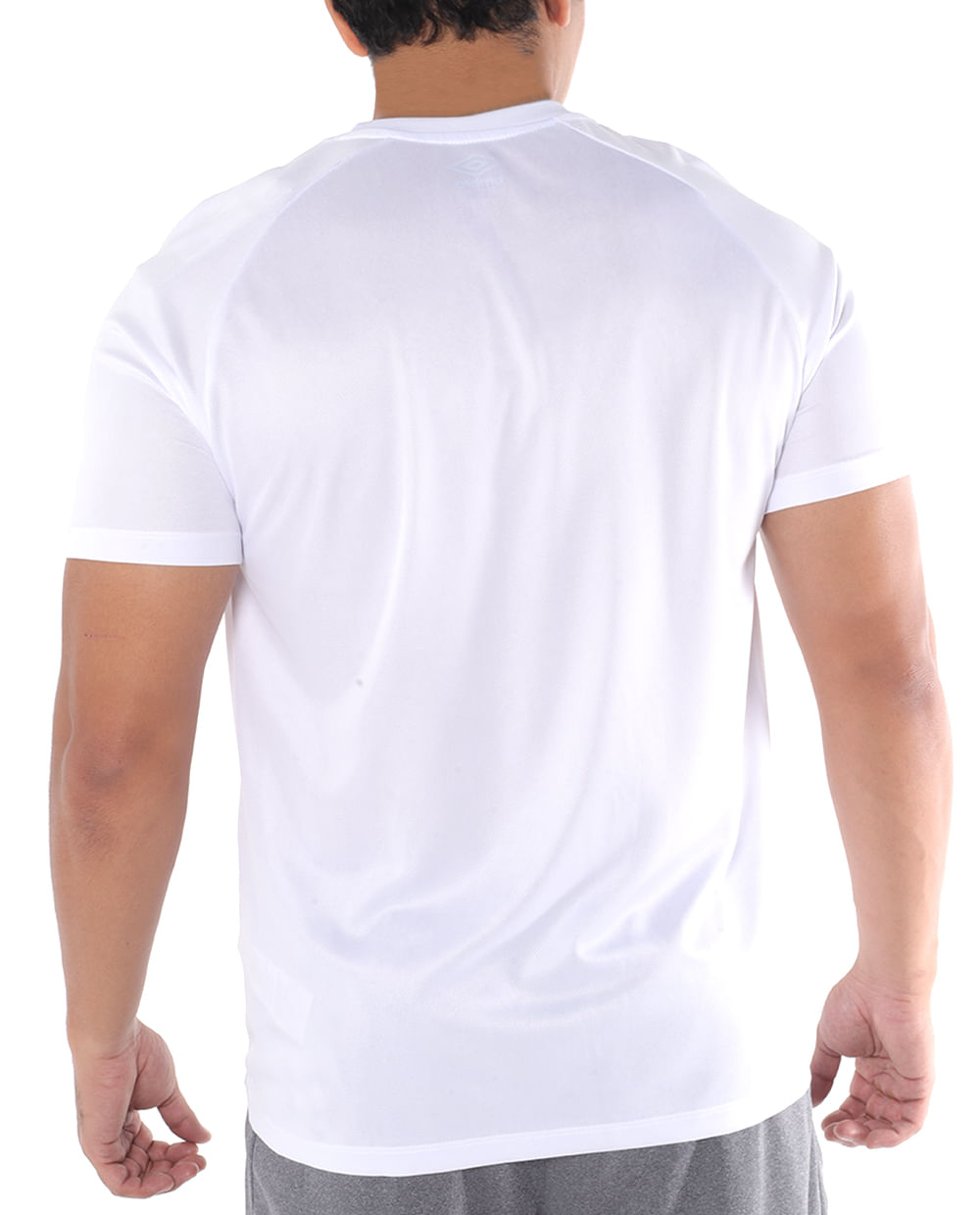 Camiseta deportiva blanca estampada Umbro para hombre - Siman El Salvador