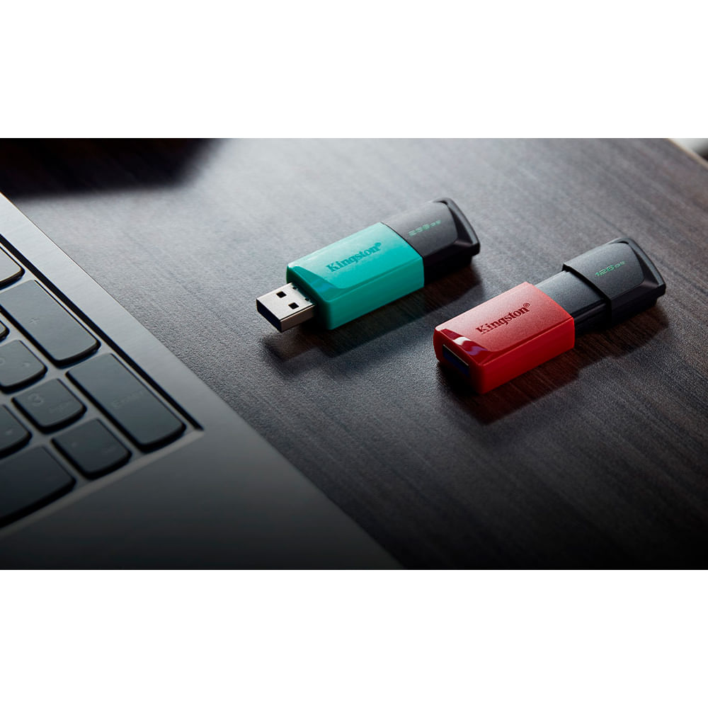 Memoria usb 128gb dt exodia m retractil negro/rojo - Siman El Salvador