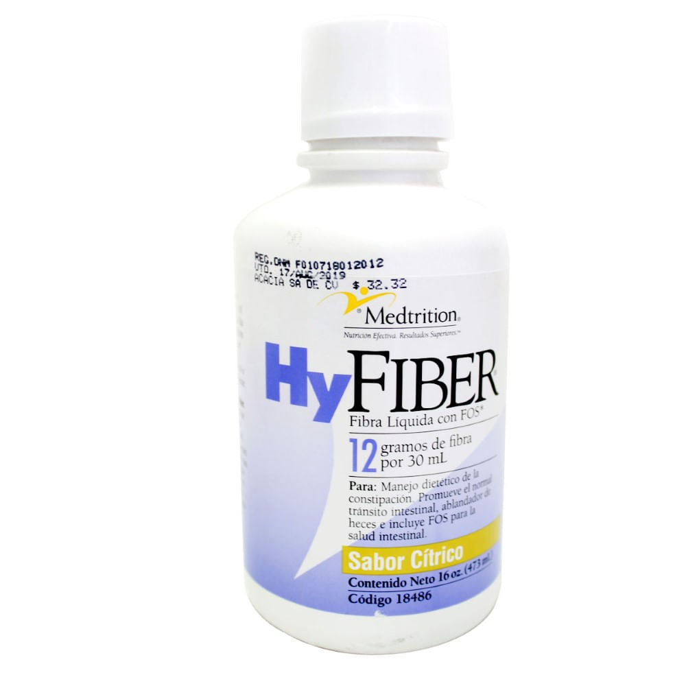 Hyfiber liquido botella 16 onzas - Siman El Salvador