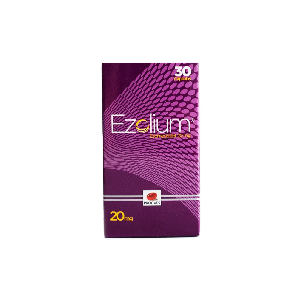 Ezolium 20mg x 30 capsulas - Siman El Salvador