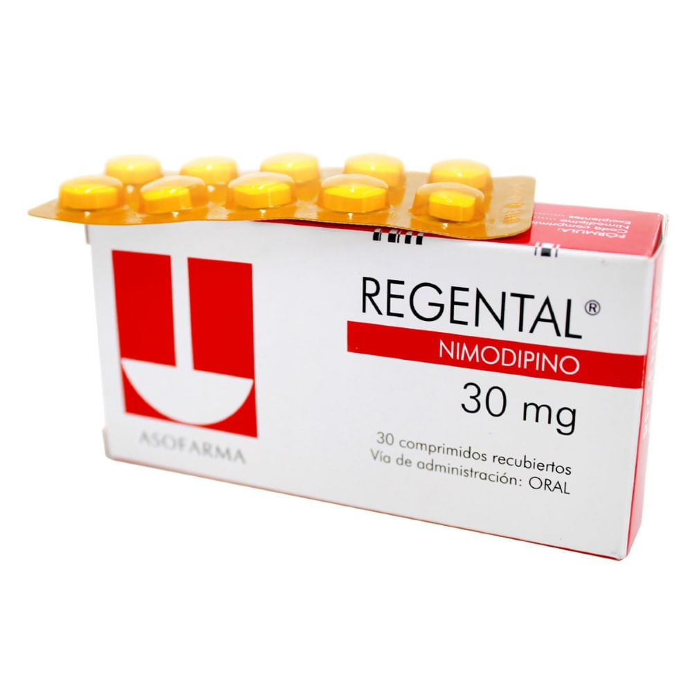 Regental 30mg x 30 comprimidos - Siman El Salvador