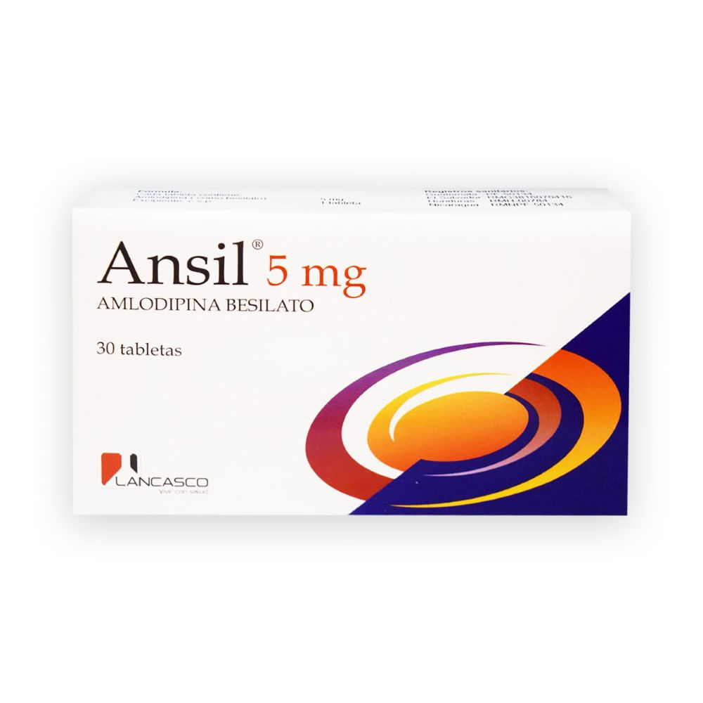 Ansil 5mg x 30 tabletas - Siman El Salvador
