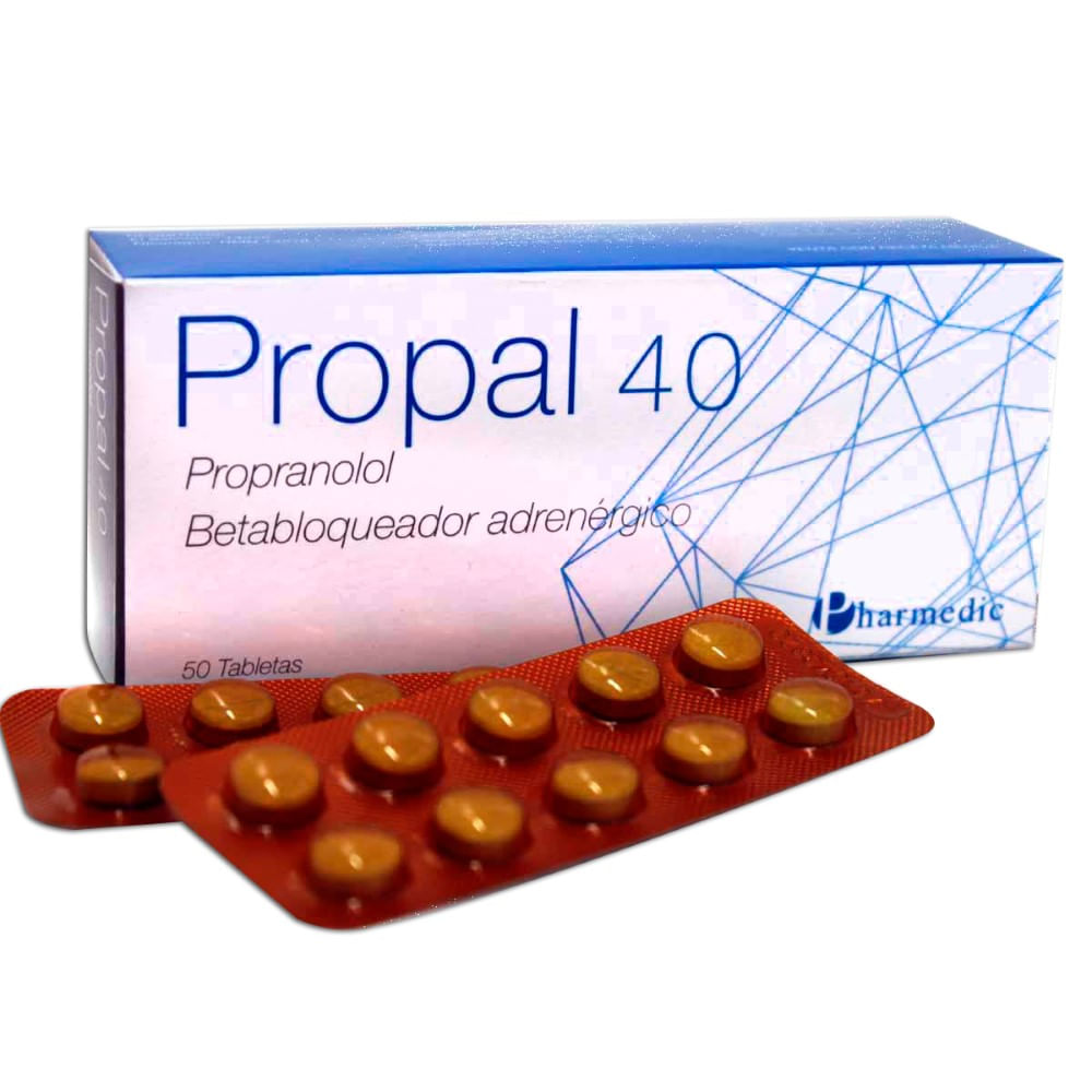 Propal 40mg x 50 tabletas - Siman El Salvador
