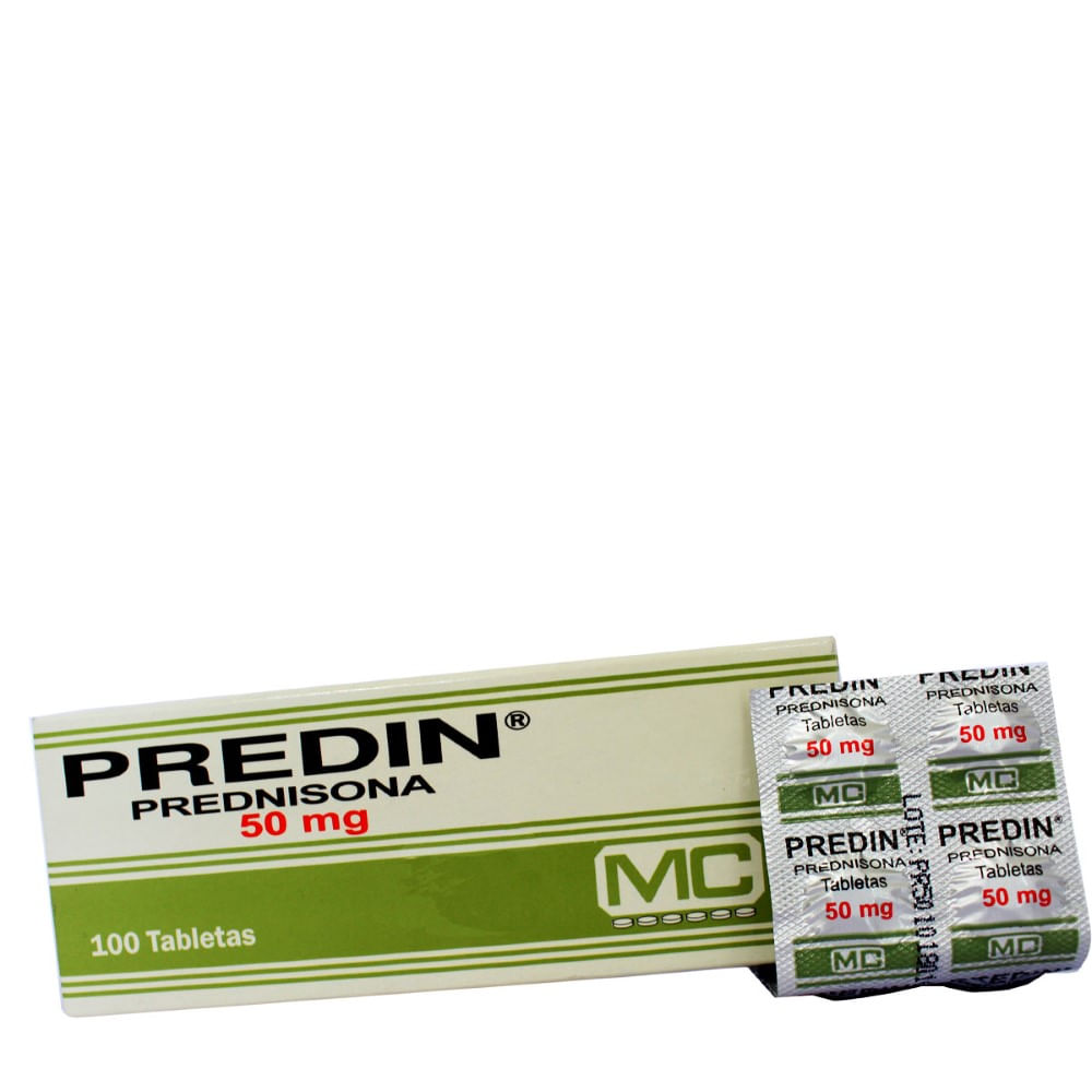 Predin 50mg x 100 tabletas - Siman El Salvador