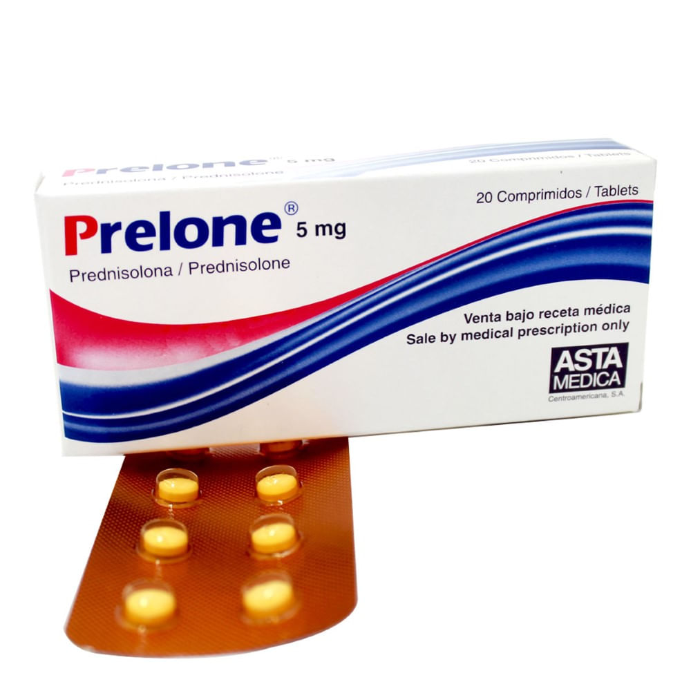 Prelone 5mg x 20 comprimidos - Siman El Salvador