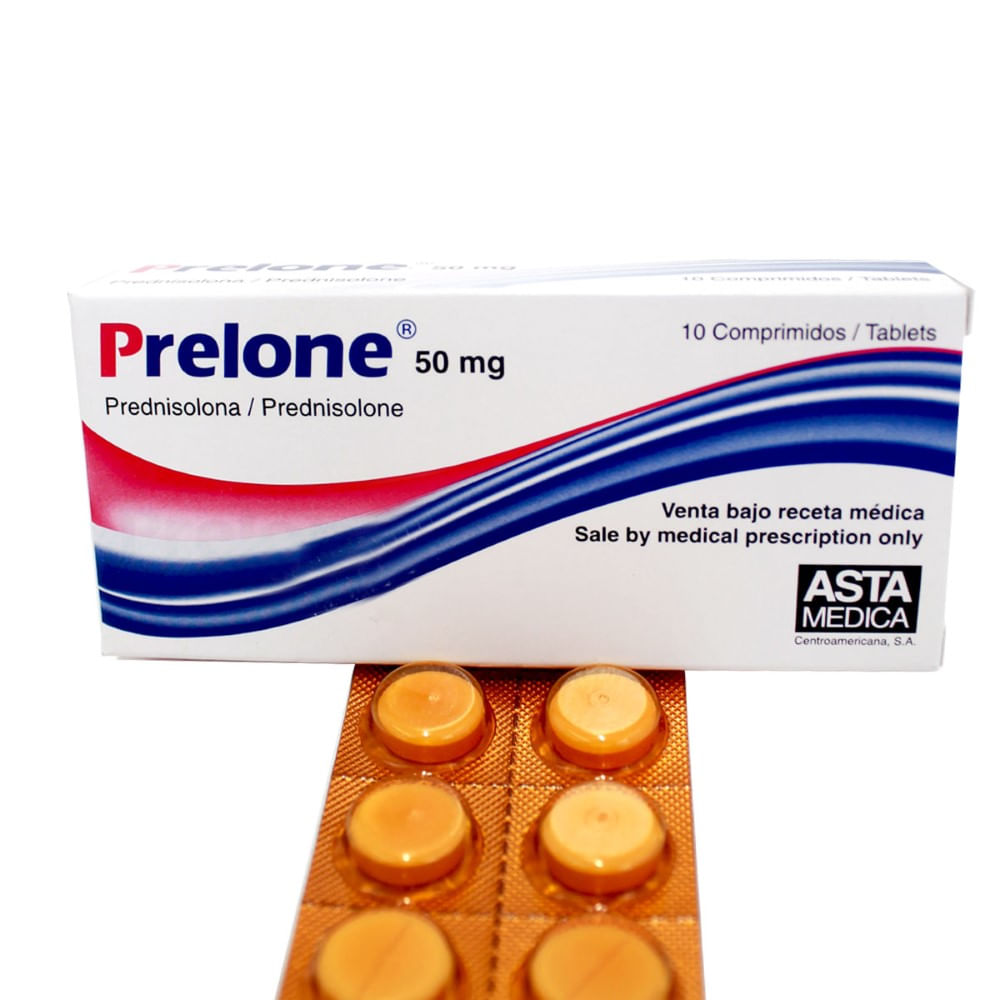 Prelone 50mg x 10 comprimidos - Siman El Salvador