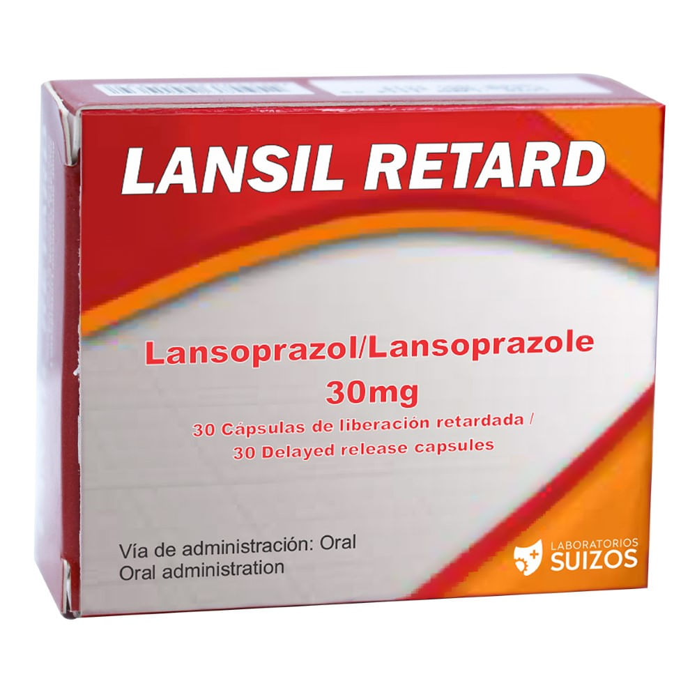 Lansil retard 30mg x 30 capsulas - Siman El Salvador