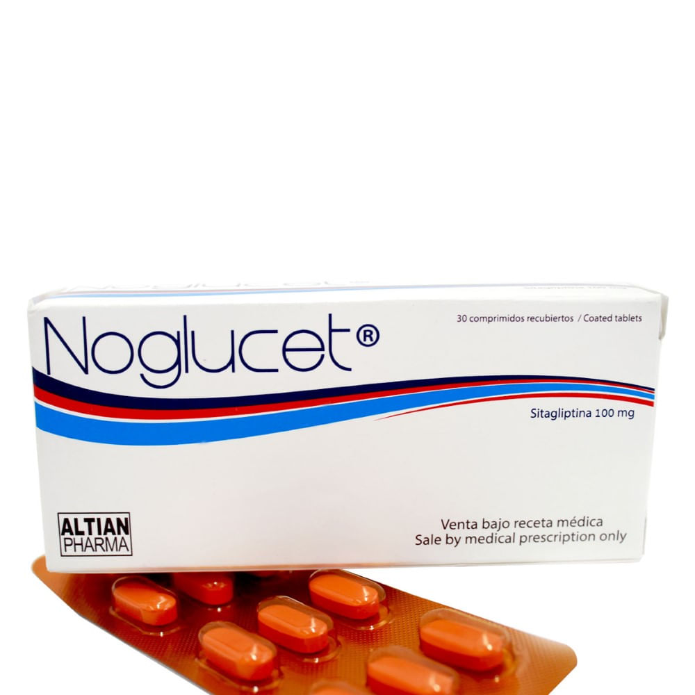 Noglucet 100mg x 30 comprimidos - Siman El Salvador