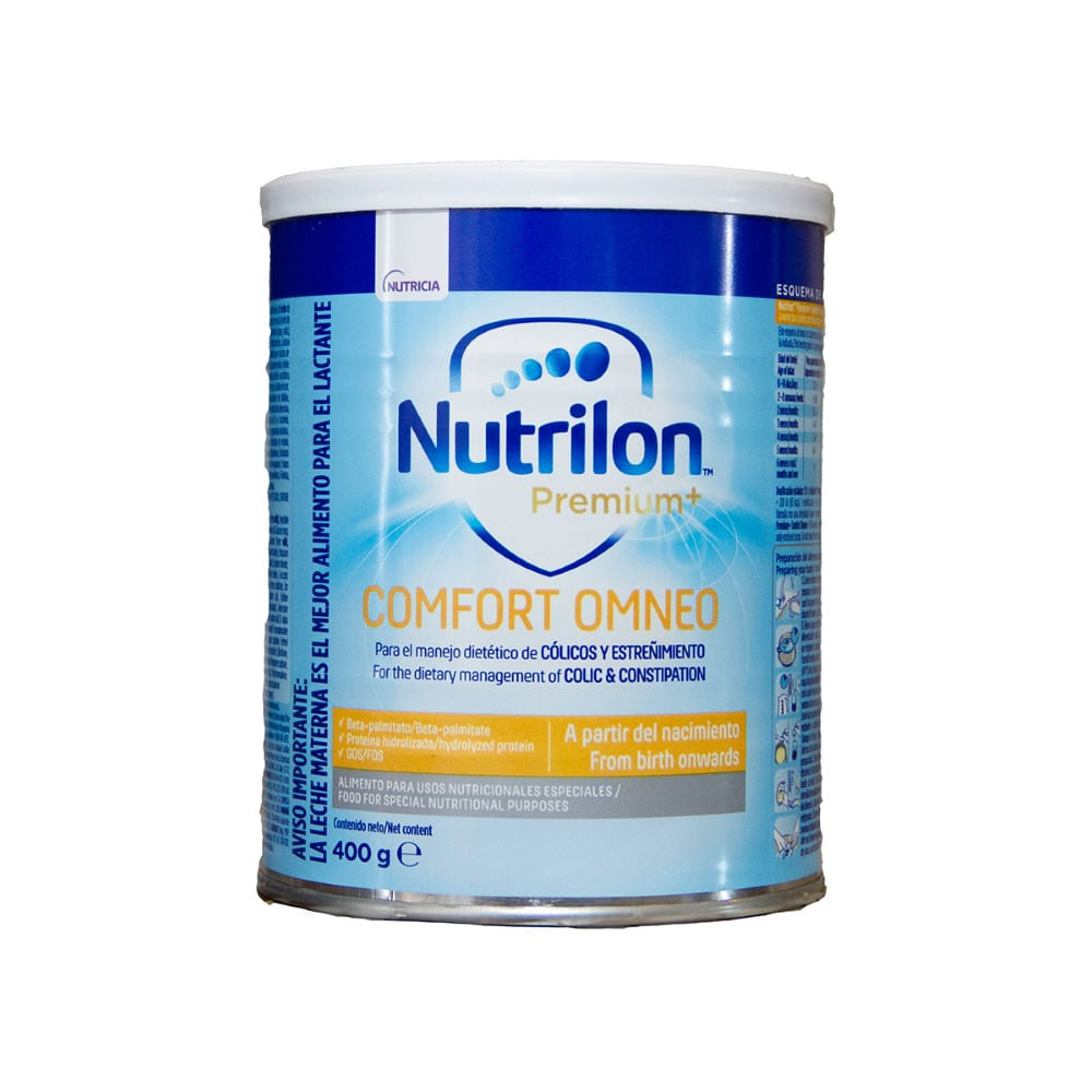 Nutrilon premium+ comfort omneo lata x 400 gramos - Siman El Salvador
