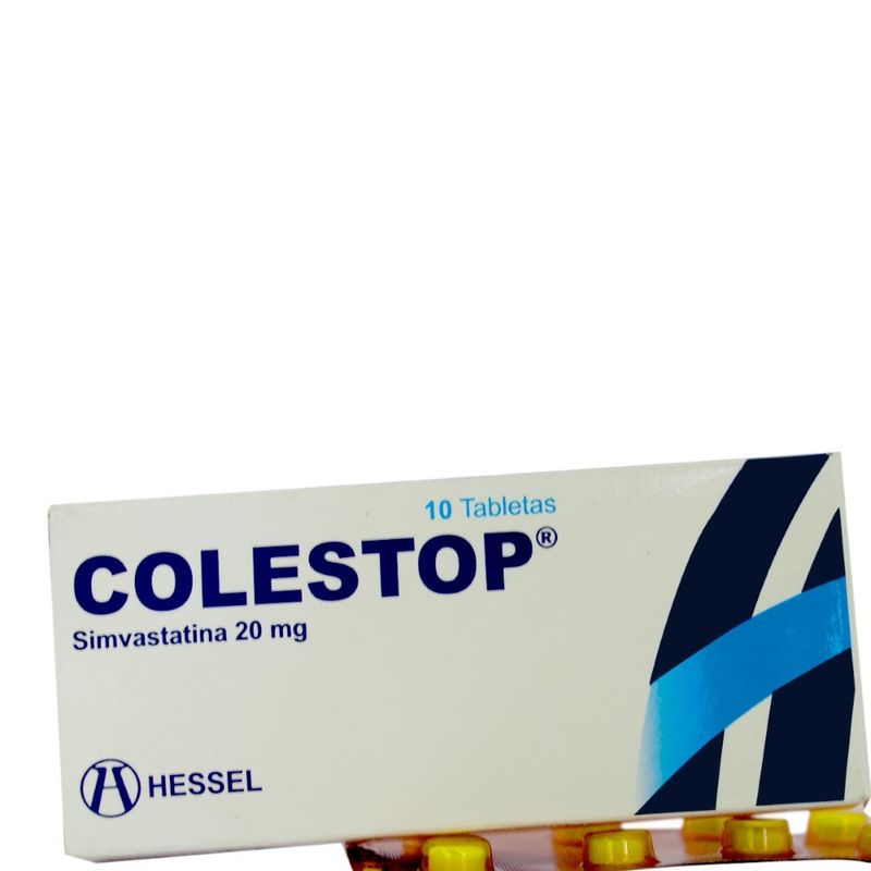 Colestop 20mg x 10 tabletas - Siman El Salvador