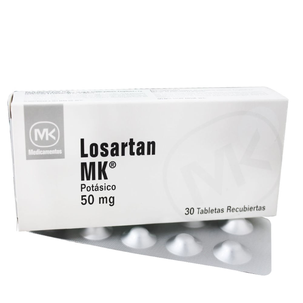 Losartan mk 50mg x 30 tabletas - Siman El Salvador