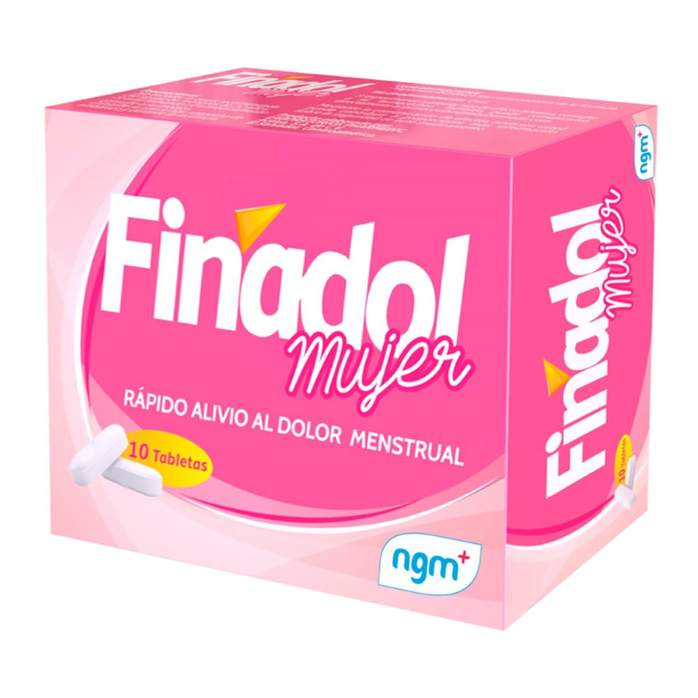 Finadol mujer 200 mg x 5 sobres x 2 tablecaps - Siman El Salvador