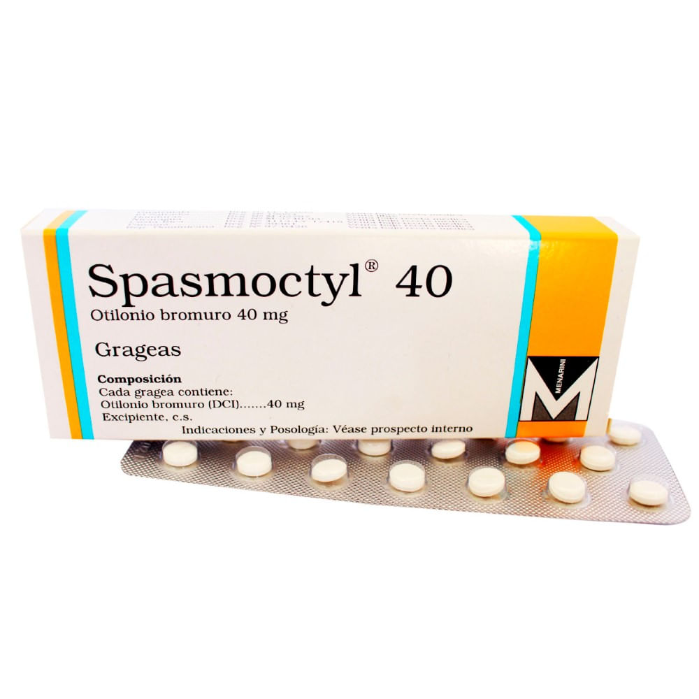 Spasmoctyl 40mg x 20 grageas - Siman El Salvador