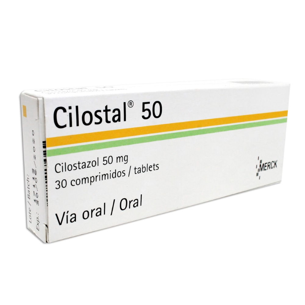Cilostal 50mg x 30 tabletas - Siman El Salvador