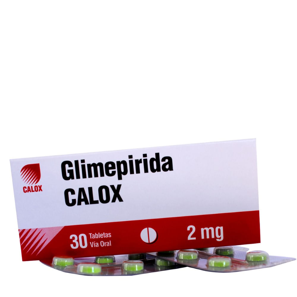 Glimepirida calox 2mg x 30 tabletas - Siman El Salvador