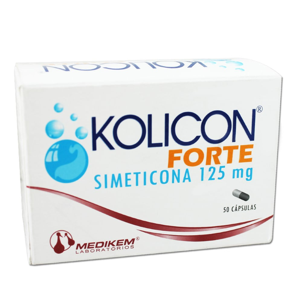 Kolicon forte 125mg x 50 capsulas