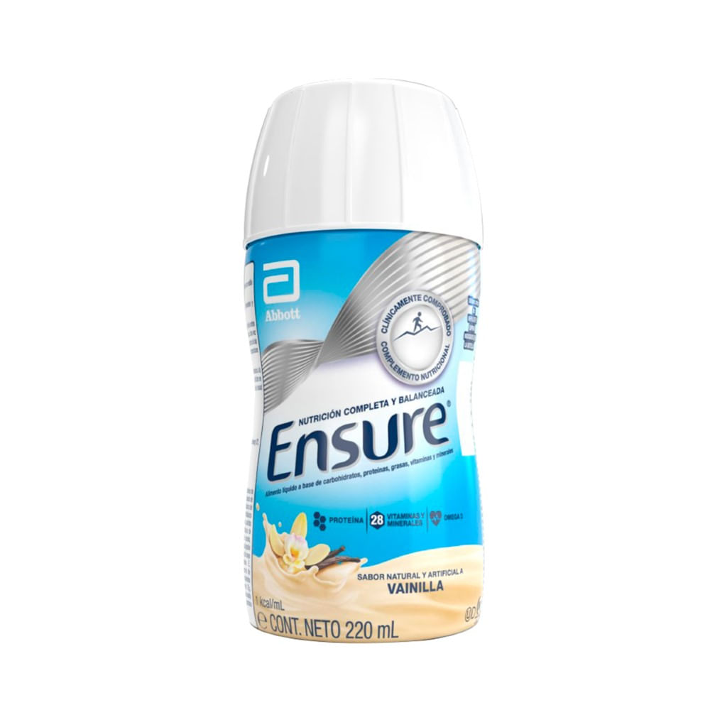 Ensure vainilla bote x 220ml - Siman El Salvador