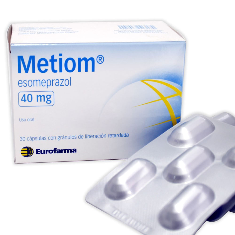 Metiom 40 mg x 30 capsulas - Siman El Salvador