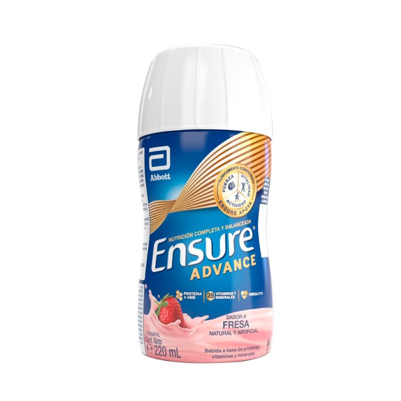 Ensure advance fresa bote 220ml - Siman El Salvador