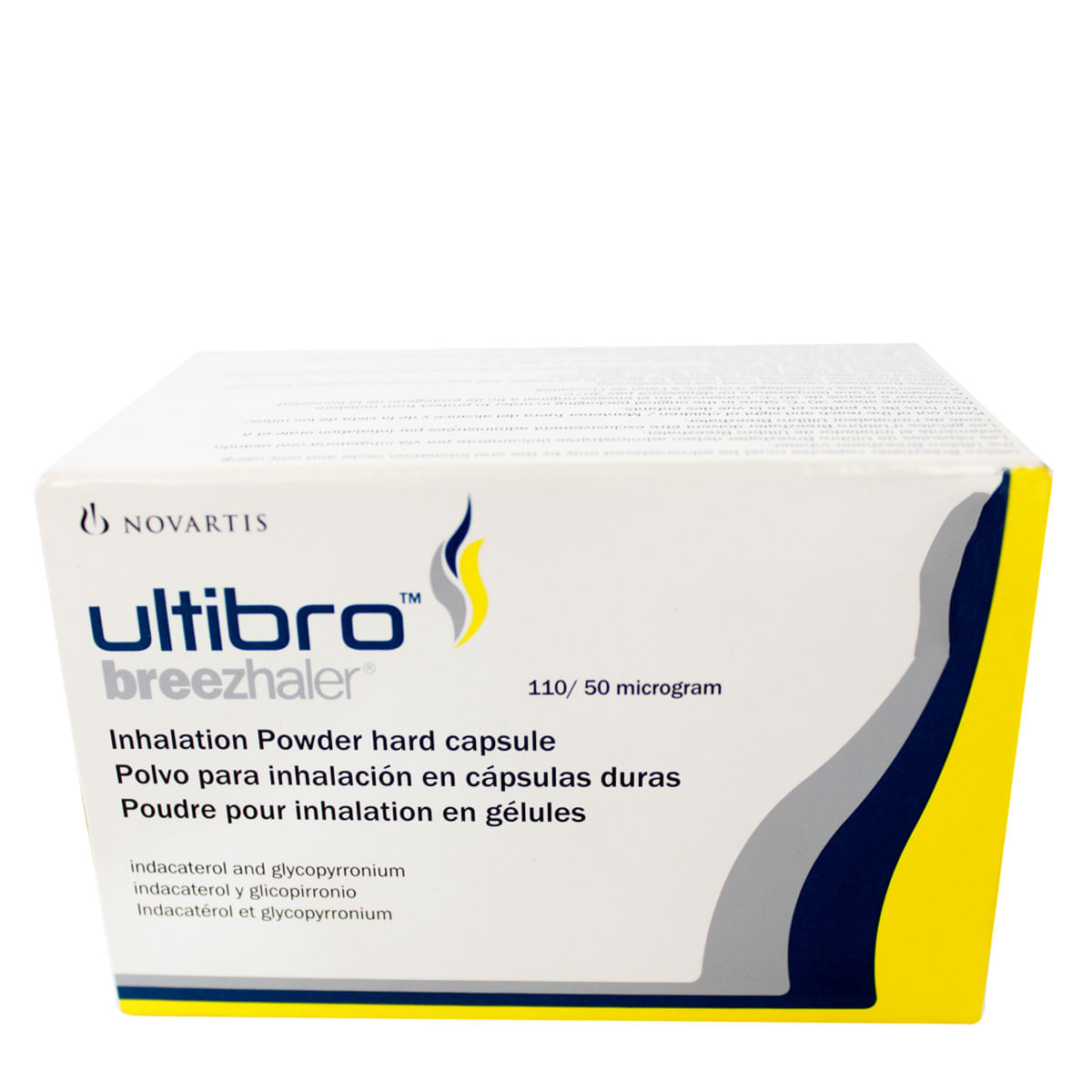 Ultibro breezhaler 110/50 mcg x 30 capsulas