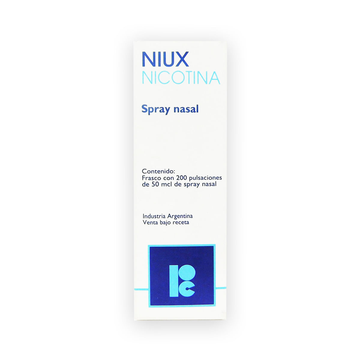Niux nicotina spray nasal 50mcl frasco x 200 dosis