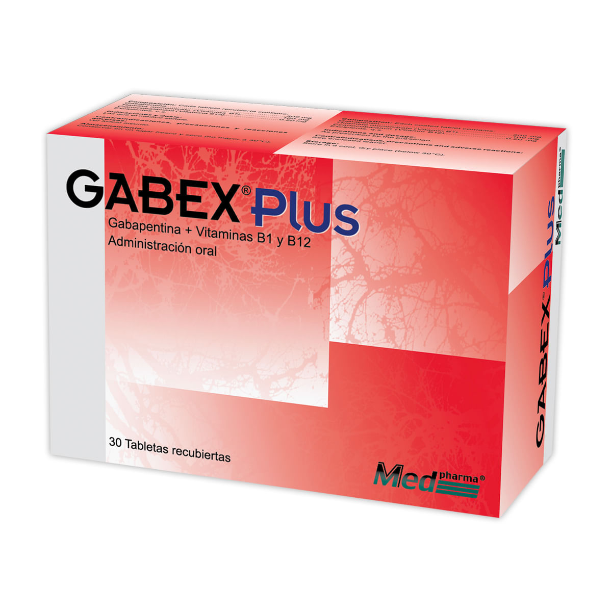 Gabex plus x 30 tabletas - Siman El Salvador